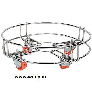Winly Gas Cylinder Steel Trolley
