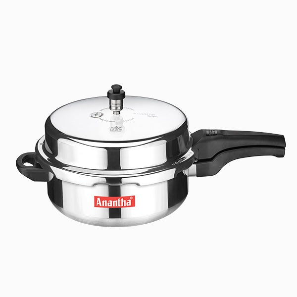 Anantha Perfect Cookers - Extra Deep Aluminum Pressure Cooker(6.5L)