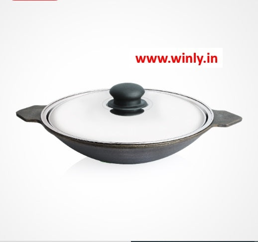 Shrinica Cast Iron Appam Pan - Traditional Appam Making Delight