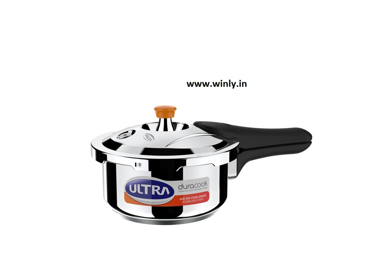 Ultra Duracook 2L Pressure Cooker - Compact & Durable